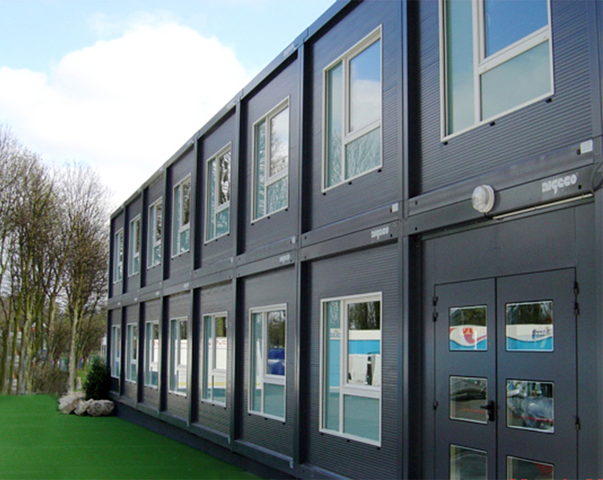 Bureaux préfabriqués temporaires et adaptables | Algeco Belgique