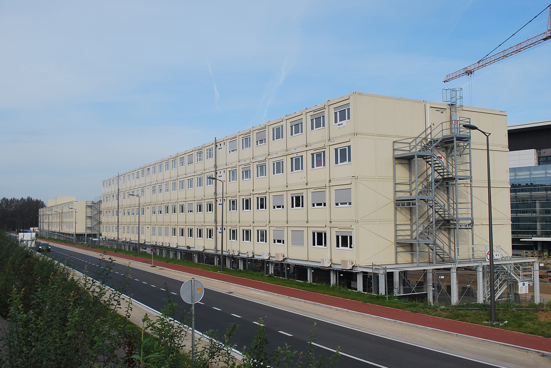 Origin : Modules installés en quelques heures | Algeco Belgique