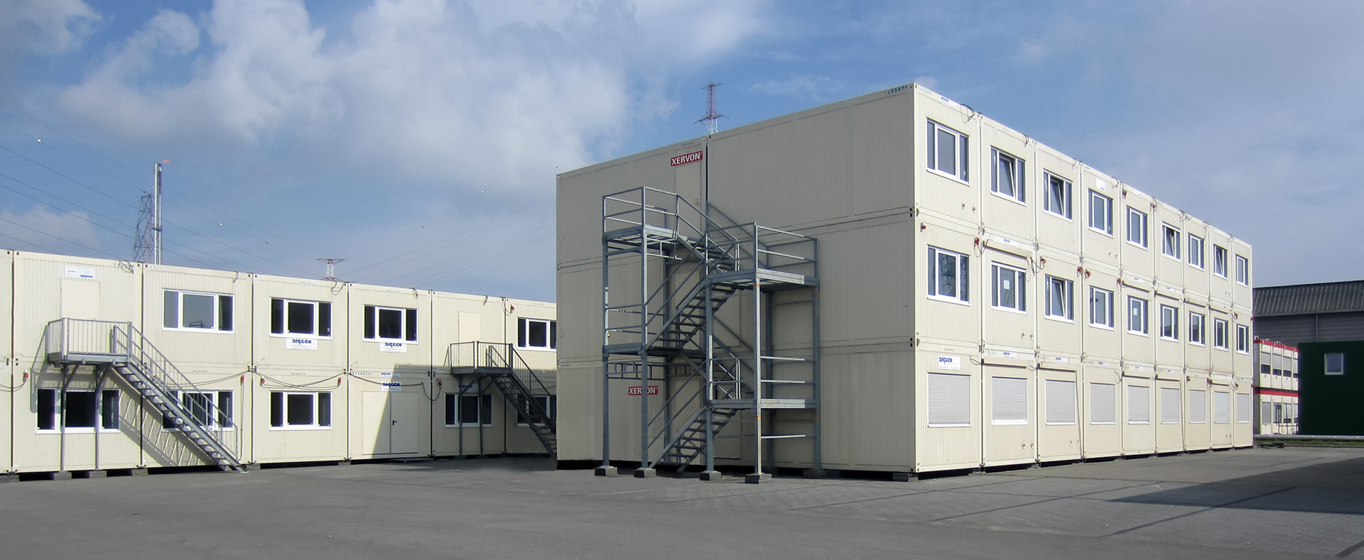 Origin : Modules installés en quelques heures | Algeco Belgique