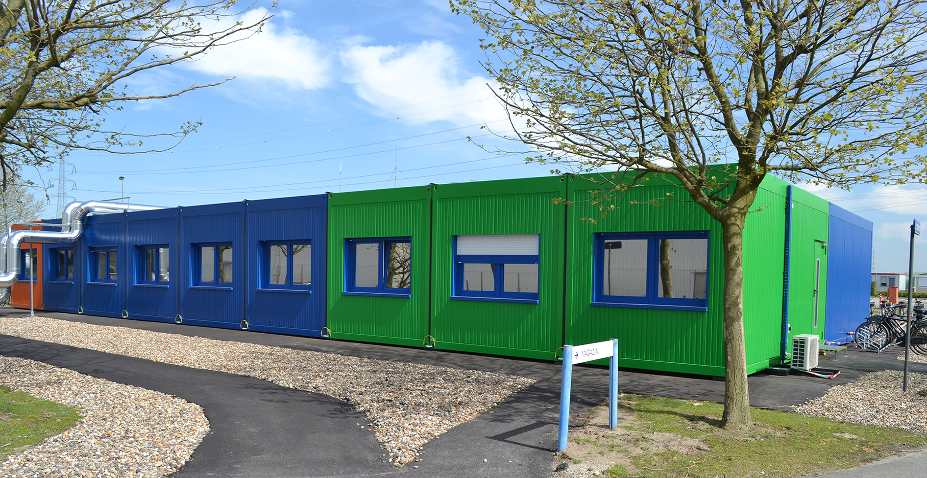 Bureaux préfabriqués temporaires et adaptables | Algeco Belgique