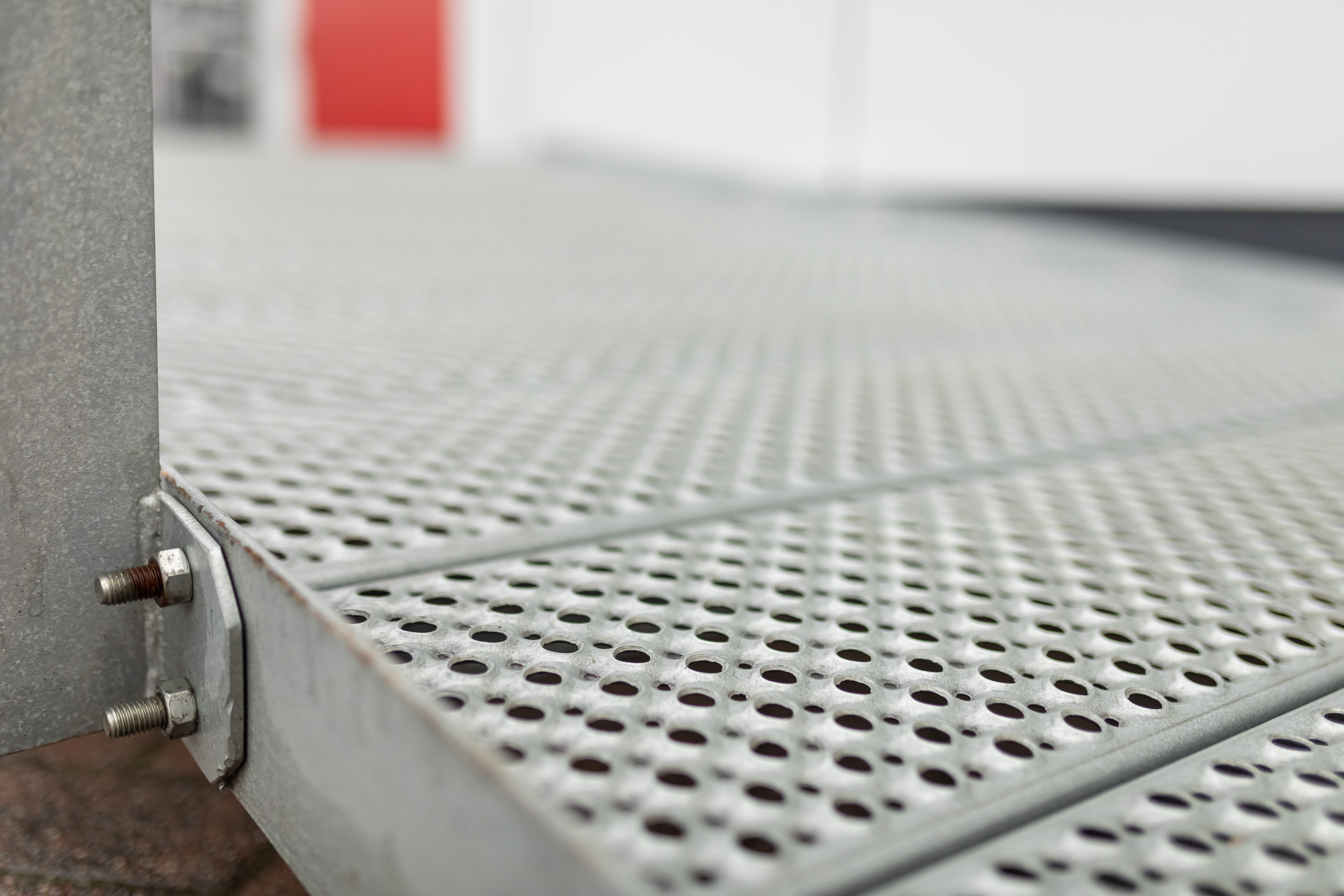 Accès sécurisé à votre bâtiment modulaire | Algeco Belgique