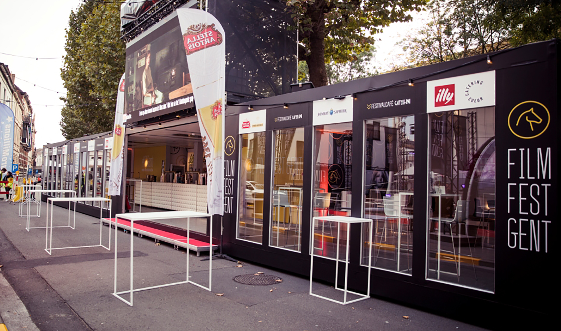 Unités modulaires pour événements | Algeco Belgique