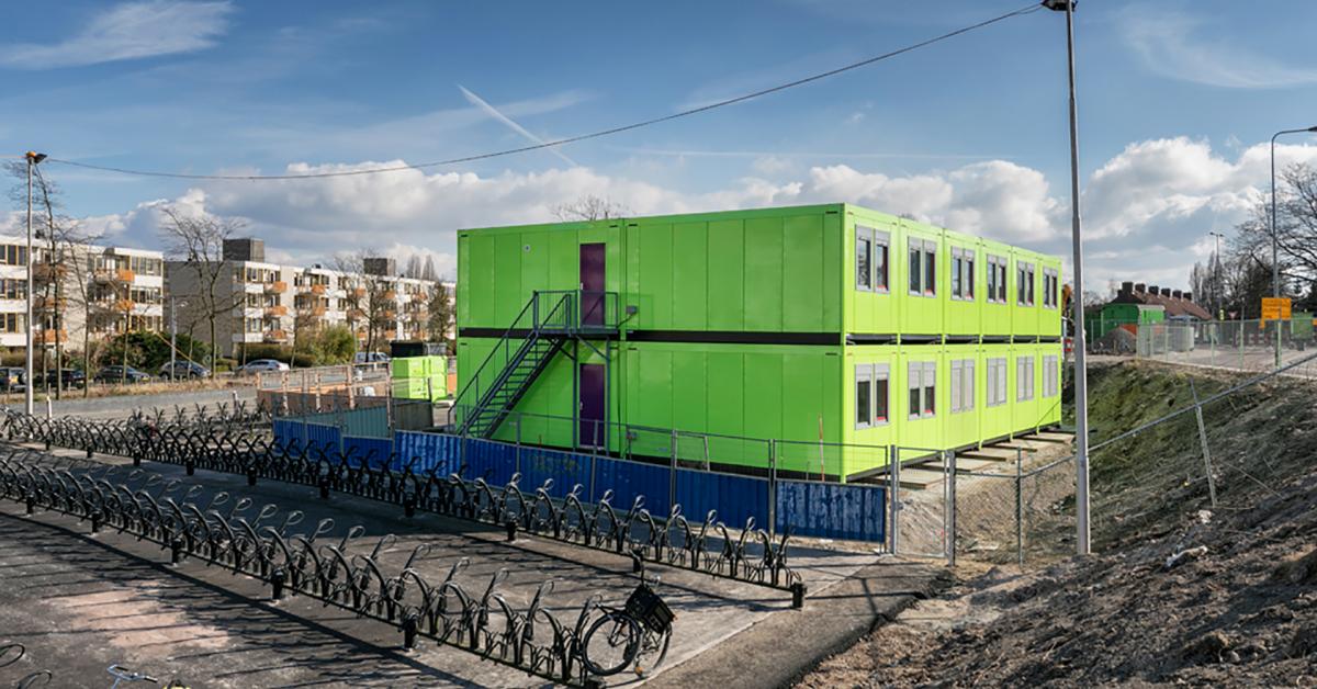 Accès sécurisé à votre bâtiment modulaire | Algeco Belgique